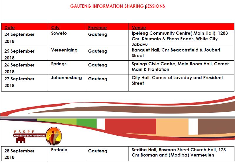 Invitation for Private security employees Information sharing sessions ...